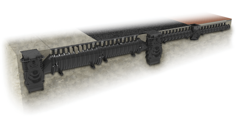 ACO Qmax | ACO India | Large water capacity drainage system