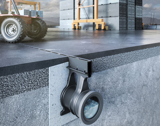 ACO Qmax | ACO India | Large water capacity drainage system