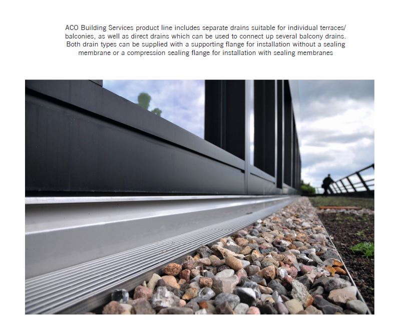 Building Drainage Solutions | ACO India