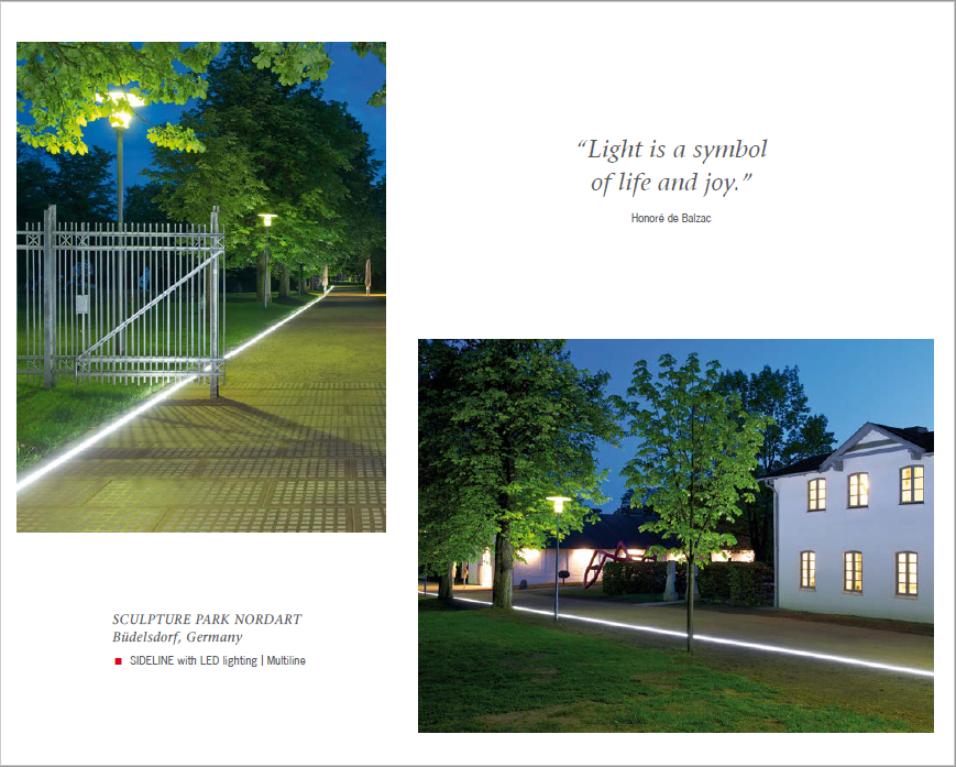 Line Drainage With Lighting