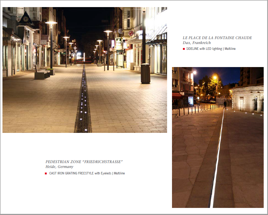 Line Drainage With Lighting